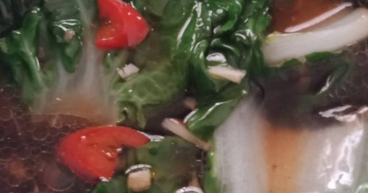 Resipi Sawi Nai Pak Masak Kicap oleh Cookies Monster 🍪 - Cookpad