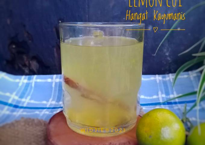Resep Lemon Cui Hangat Kayumanis oleh Widjie Astuti - Cookpad