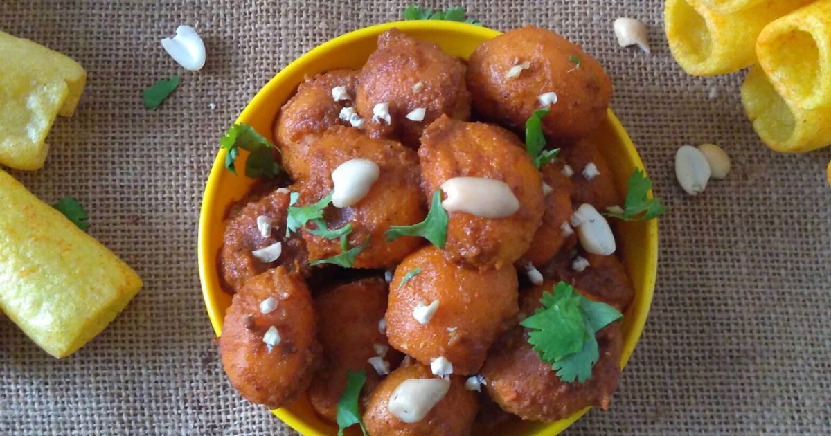 Gujarati Lasaniya Bataka Garlic Potato Curry Recipe by Ankita ...
