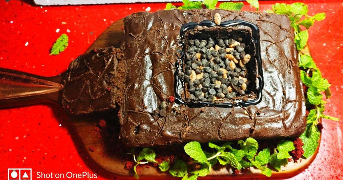 Chocolate swimming pool for children Recipe by Chef Alka Singh Tomar ...