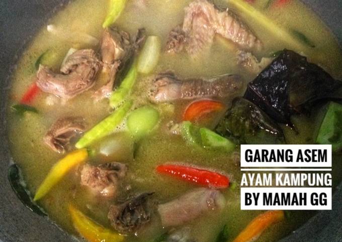 Resep Garang Asem Ayam Kampung Oleh Asvina Dewi Cookpad