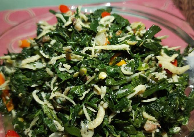 Resep 3 Tumis Daun Singkong Teri Medan Oleh Dapoer Wulan🌙 Cookpad