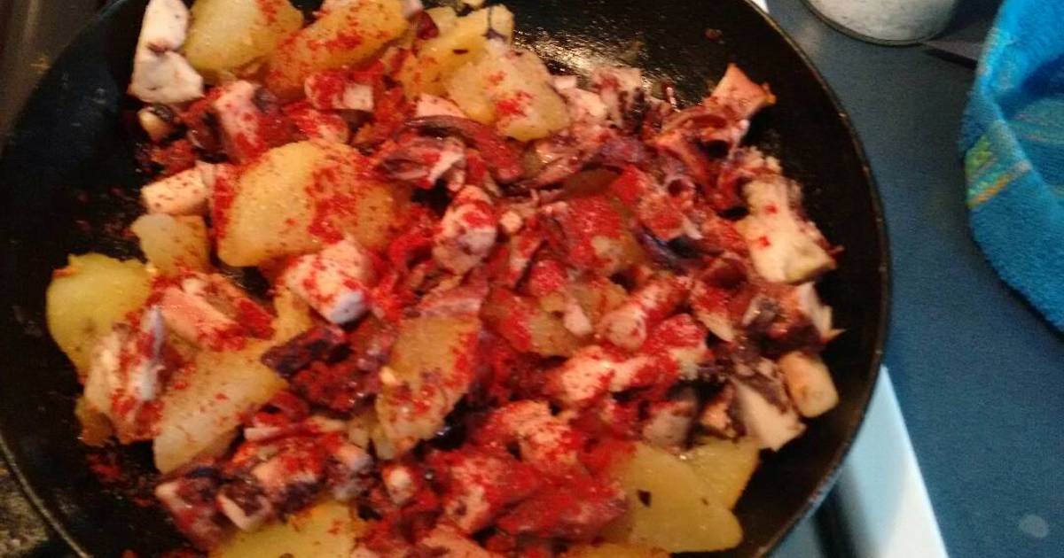 Pulpo a la mexicana - 4 recetas caseras- Cookpad