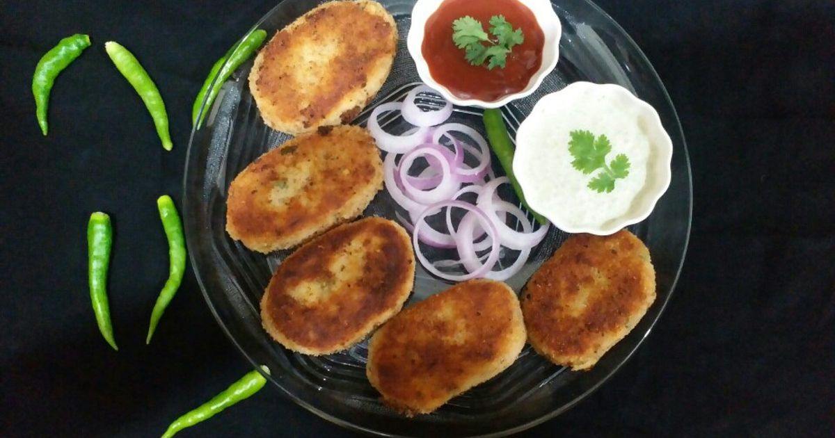 Aloo Chicken Cutlets Recipe by aqsa - Cookpad