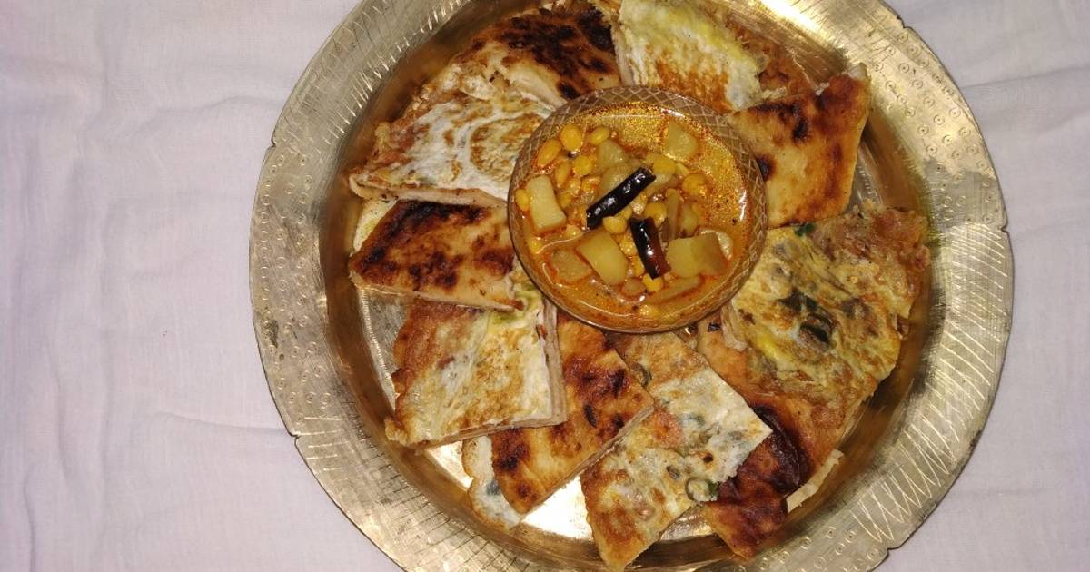 Egg paratha or Anda paratha Recipe by Sabina Tabassum - Cookpad