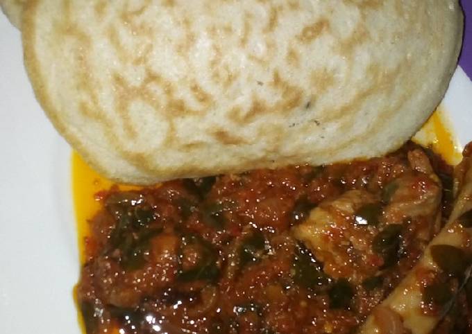 Semo sinasir da modern miyar zogala Recipe by Walies Kitchen N Small ...