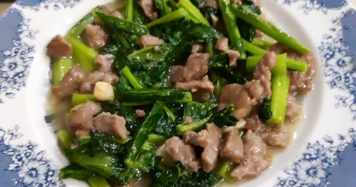 637 resep tumis caisim daging sapi enak dan mudah - Cookpad