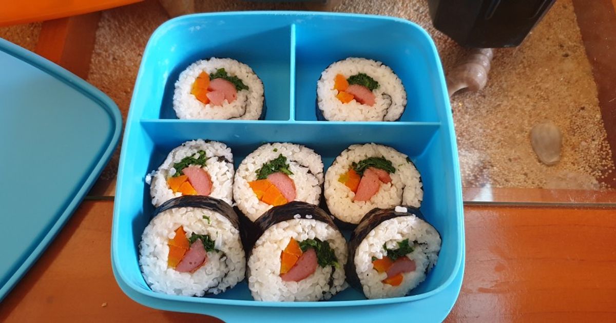 Resep kimbab shusi rumahan enak dan mudah - Cookpad