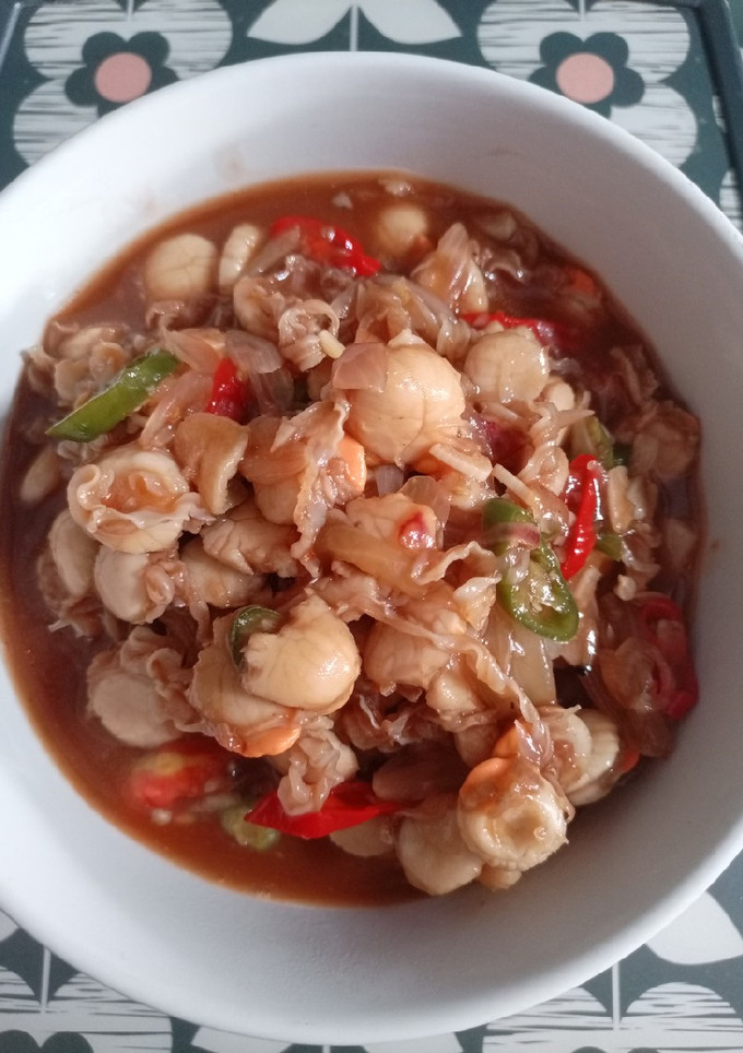 Resep Kerang Simping (Scallop) Saus Tiram oleh Mei Riyani - Cookpad