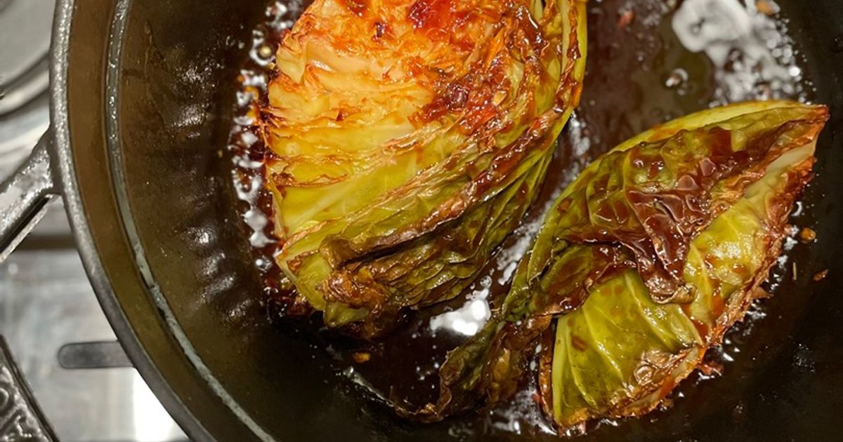 Charred Cabbage Recipe by Sam Meadley - Cookpad
