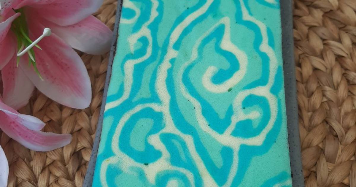 Resep Brownies Kukus Batik Mega Mendung oleh Evy Lukman - Cookpad