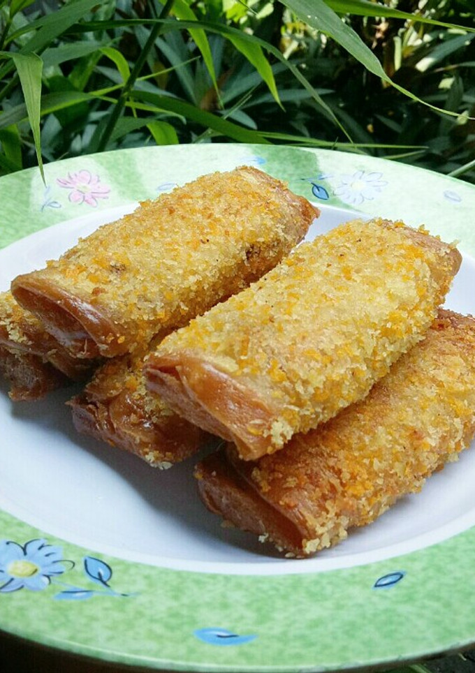 Resep Roti Gulung Pisang 😋 oleh Dapur Om Hansie - Cookpad