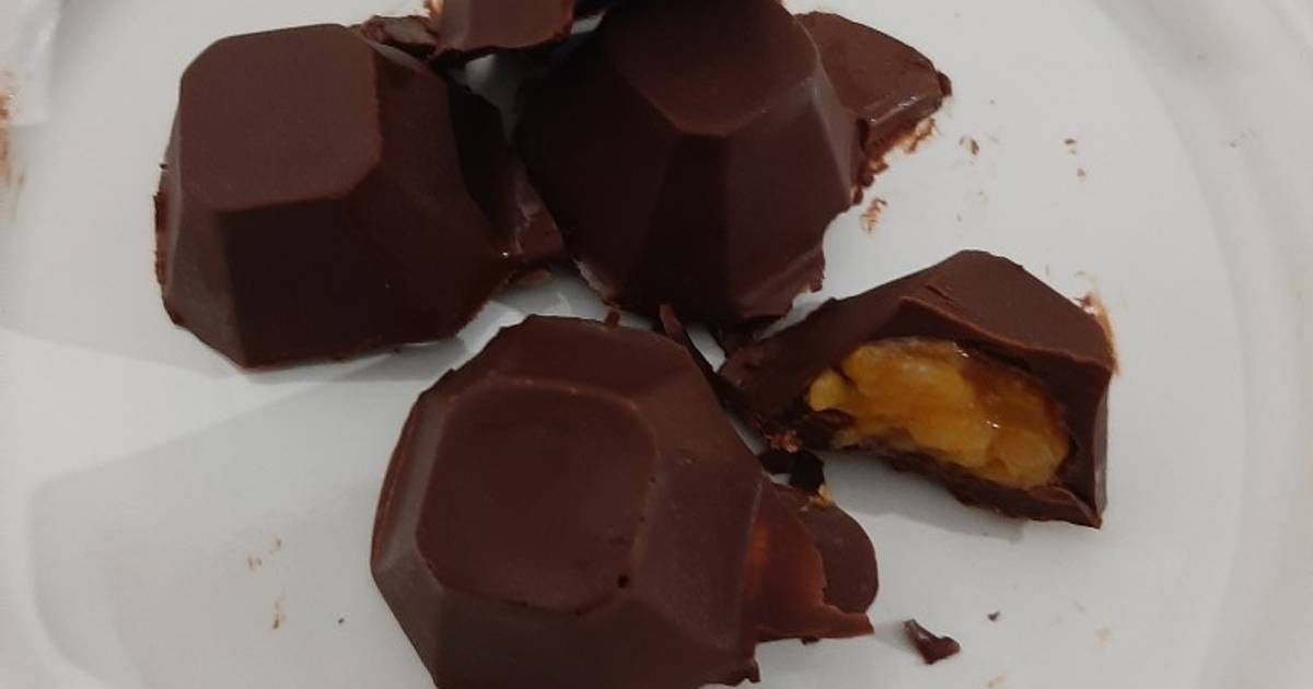 Bombones de Chocolate Rellenos de Mango Receta de Luis A Carrasco ...