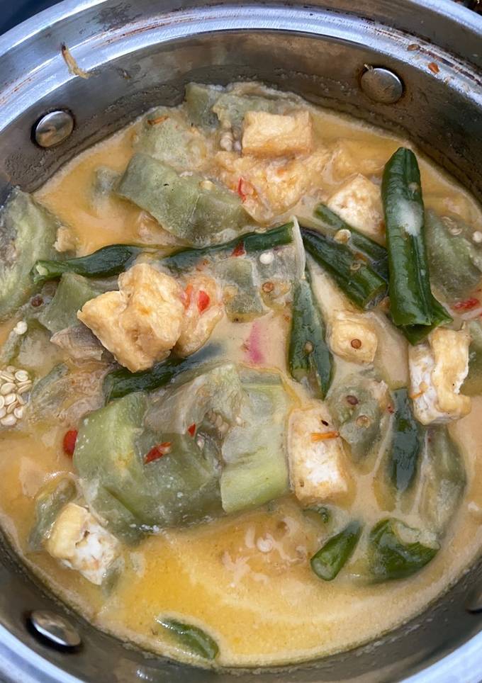 Resep Lodeh Terong Kacang Tahu oleh chorinaclara - Cookpad