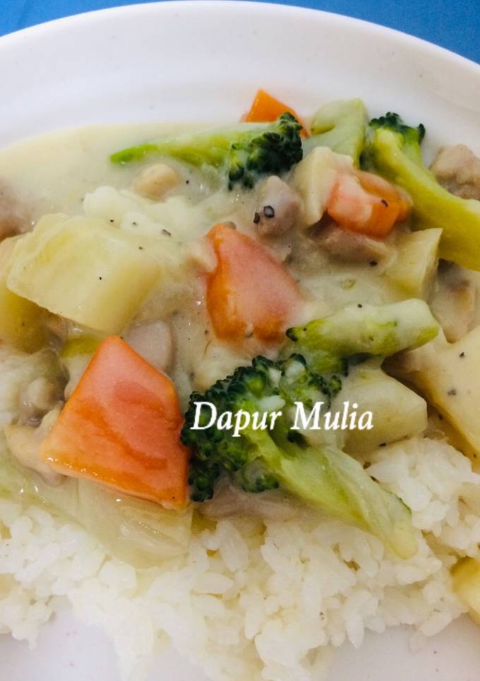 Resep Japanese chicken stew oleh Dapur Mulia - Cookpad