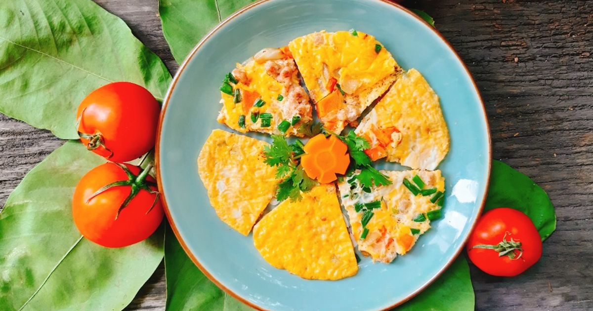 Cách Làm Món Trứng đúc Thịt Rau Củ của Annie Vo - Cookpad