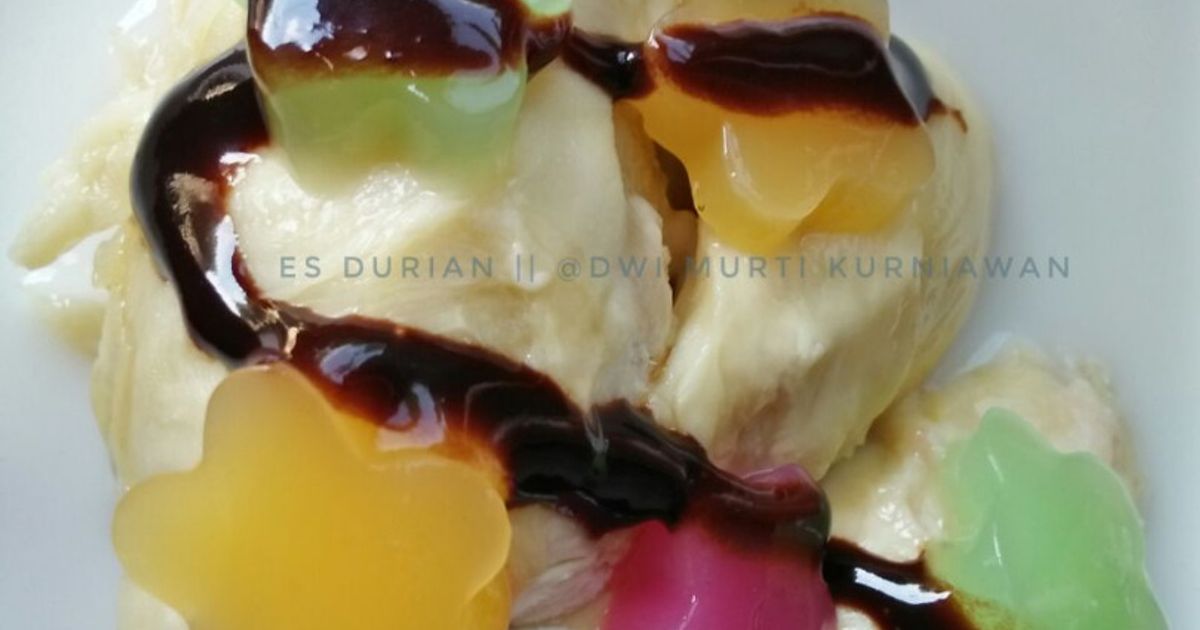 Resep Es Durian Susu oleh dwi murti kurniawan - Cookpad