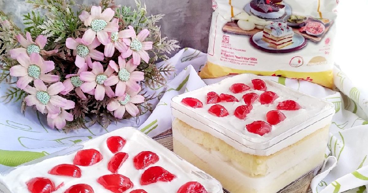 Resep Tre Leches Dessert Box (Milk Cake) oleh Vita Jaurina - Cookpad