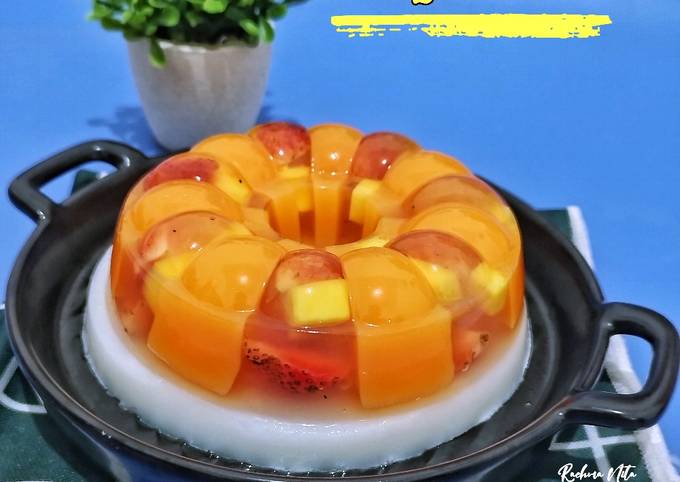 Resep Puding Kaca Buah oleh Rachma Nita - Cookpad
