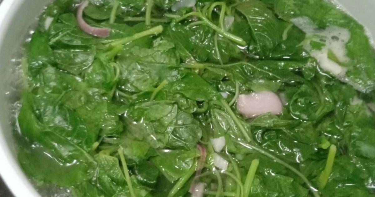 12.889 resep olahan bayam rebus enak dan mudah - Cookpad
