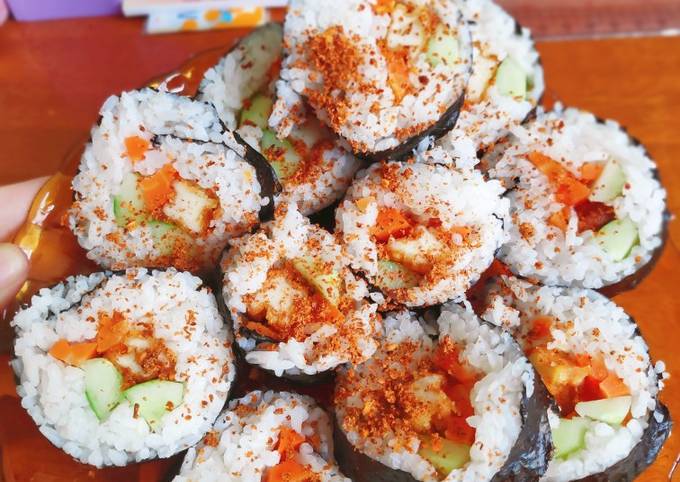 Resep Chicken Kimbap oleh Dewi Sartika Kowi - Cookpad