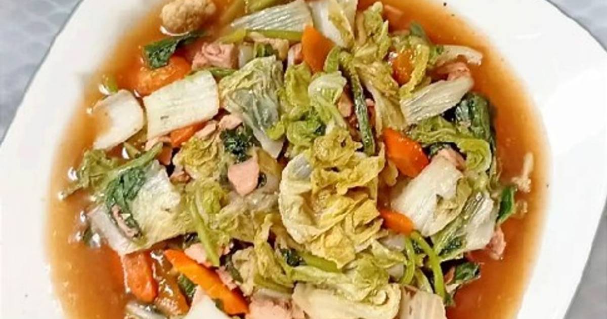 Resep Capcay Kuah Merah oleh Ibu Tina - Cookpad