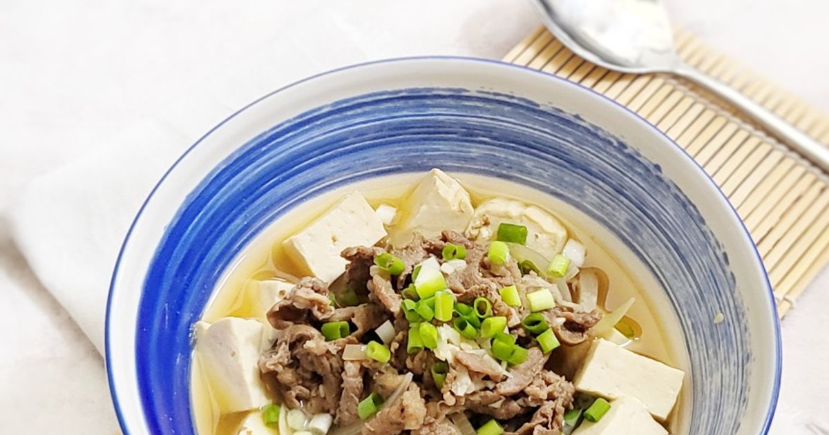 Resep Nikusui / Japanese Beef Soup oleh ricke - Cookpad