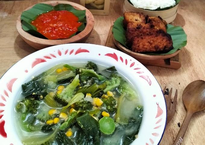 Resep *Bobor Sawi Hijau* oleh ati dewanthi - Cookpad