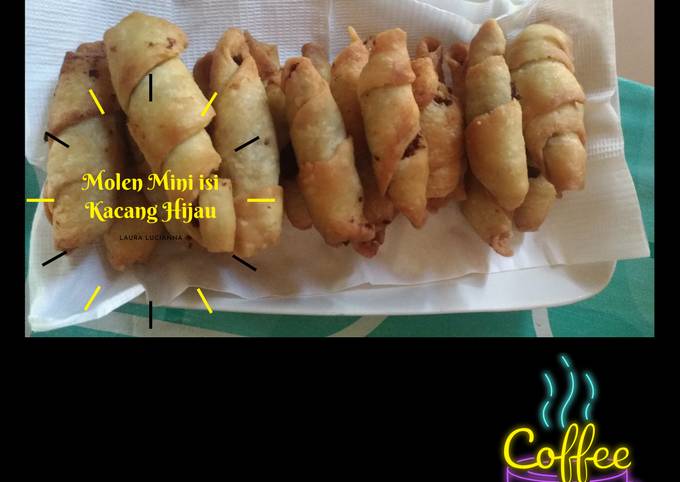 Resep Molen Mini Isi Kacang Hijau oleh Laura Lucianna - Cookpad