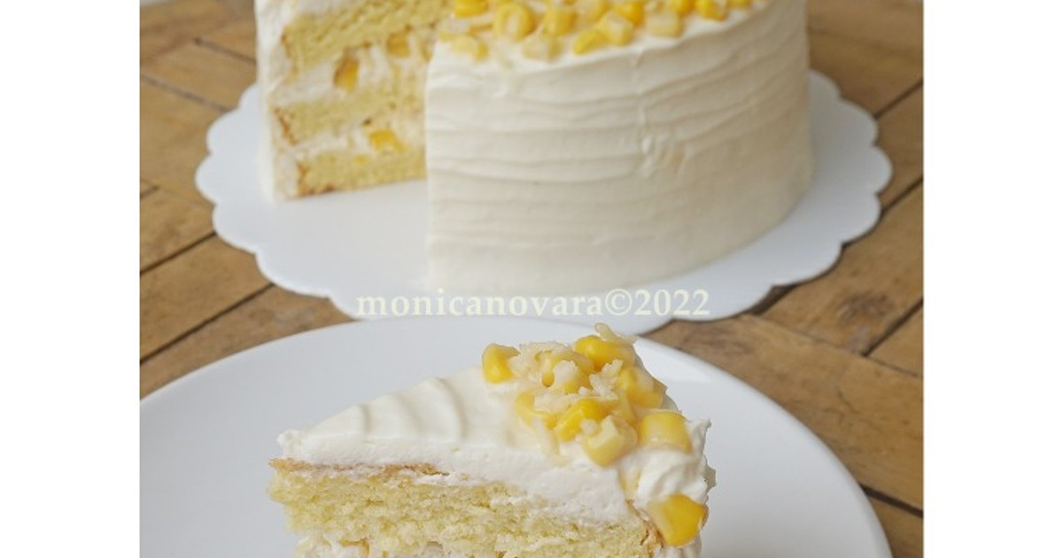 Resep Jasuke Cake (Jagung, Susu, Keju) oleh Monica Novara H. - Cookpad
