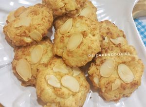 Resep cookies simple almond rumahan enak dan mudah - Cookpad