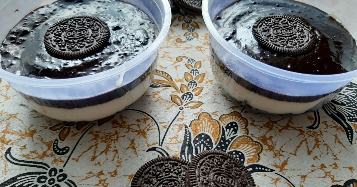 Resep Oreo Cheese Cup oleh Saras - Cookpad