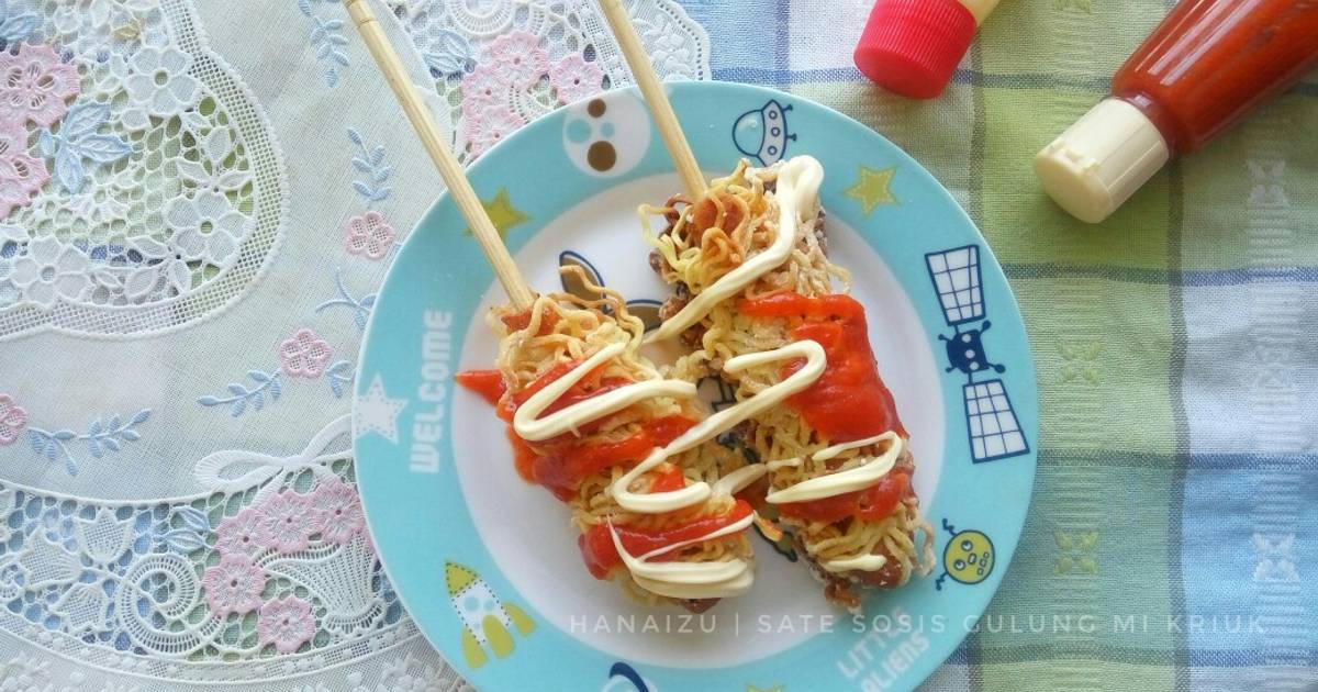 13 resep sate mie gulung enak dan mudah - Cookpad