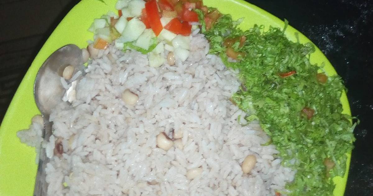White Rice and beans Recipe by Meerah's Cuisine - Cookpad