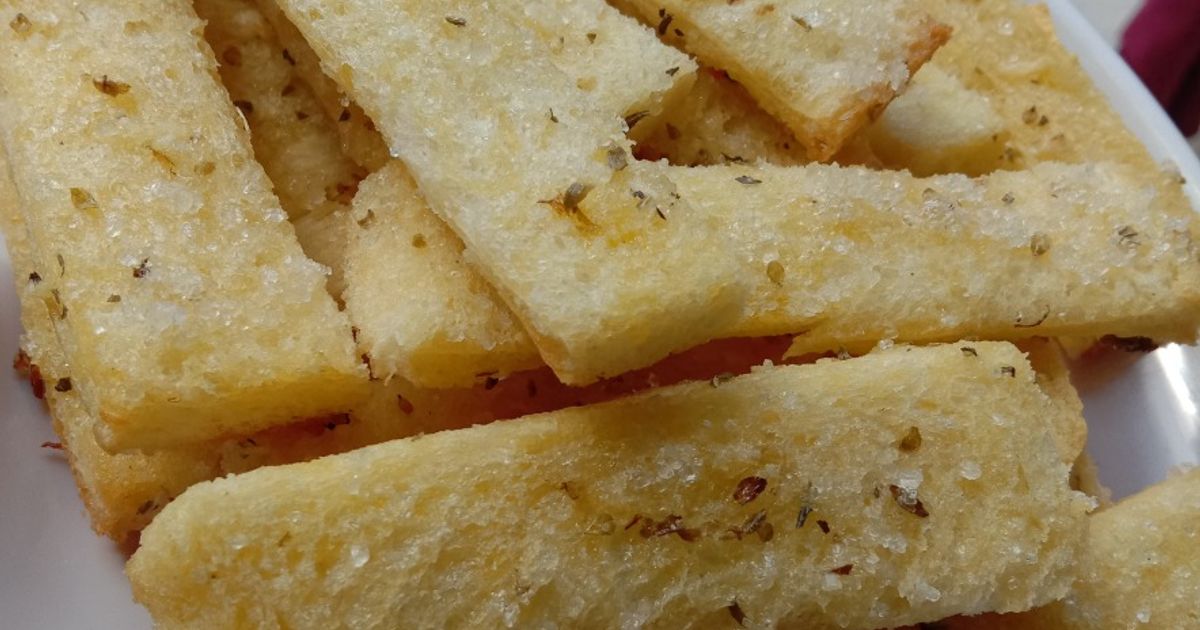 Resep Garlicbread Roti Tawar oleh Mamih Cep - Cookpad