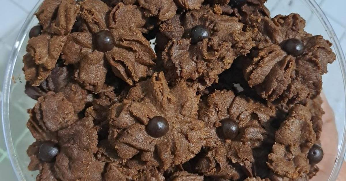 Resep Semprit coklat(kuker lebaran) oleh Subahyati_ - Cookpad