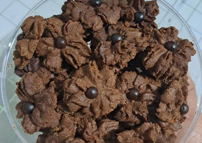 Resep Semprit coklat(kuker lebaran) oleh Subahyati_ - Cookpad
