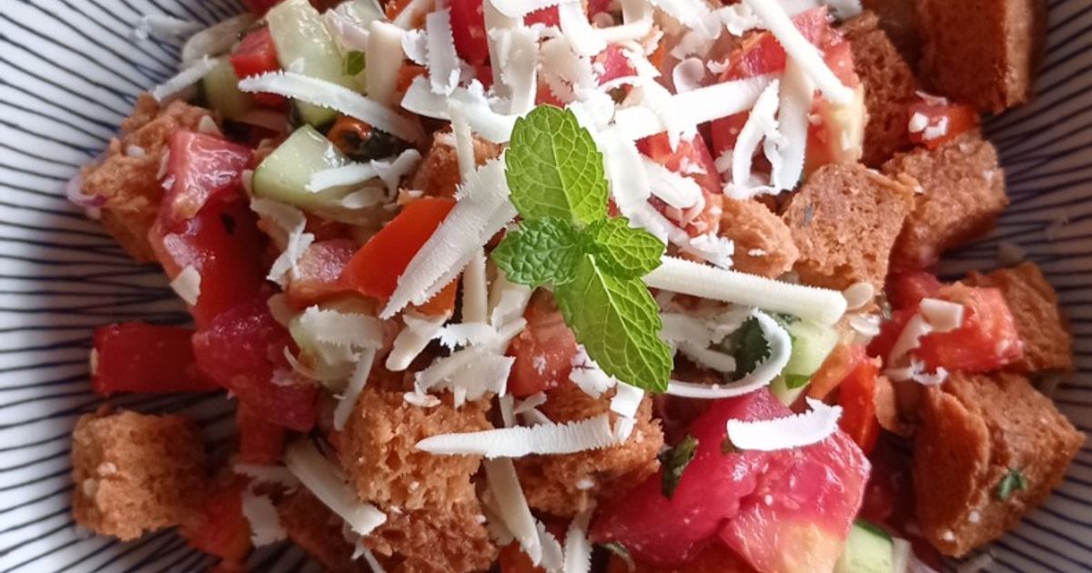 Resep Panzanella Salad oleh maria dian andriana - Cookpad