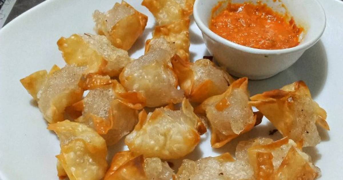 Resep Aci Pangsit Goreng oleh Dessy Solehyanti - Cookpad