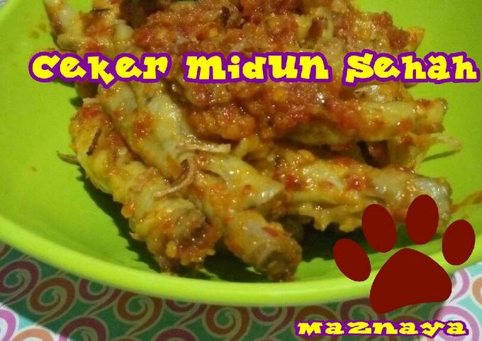 Resep Ceker sehah oleh Maria (manaya) - Cookpad