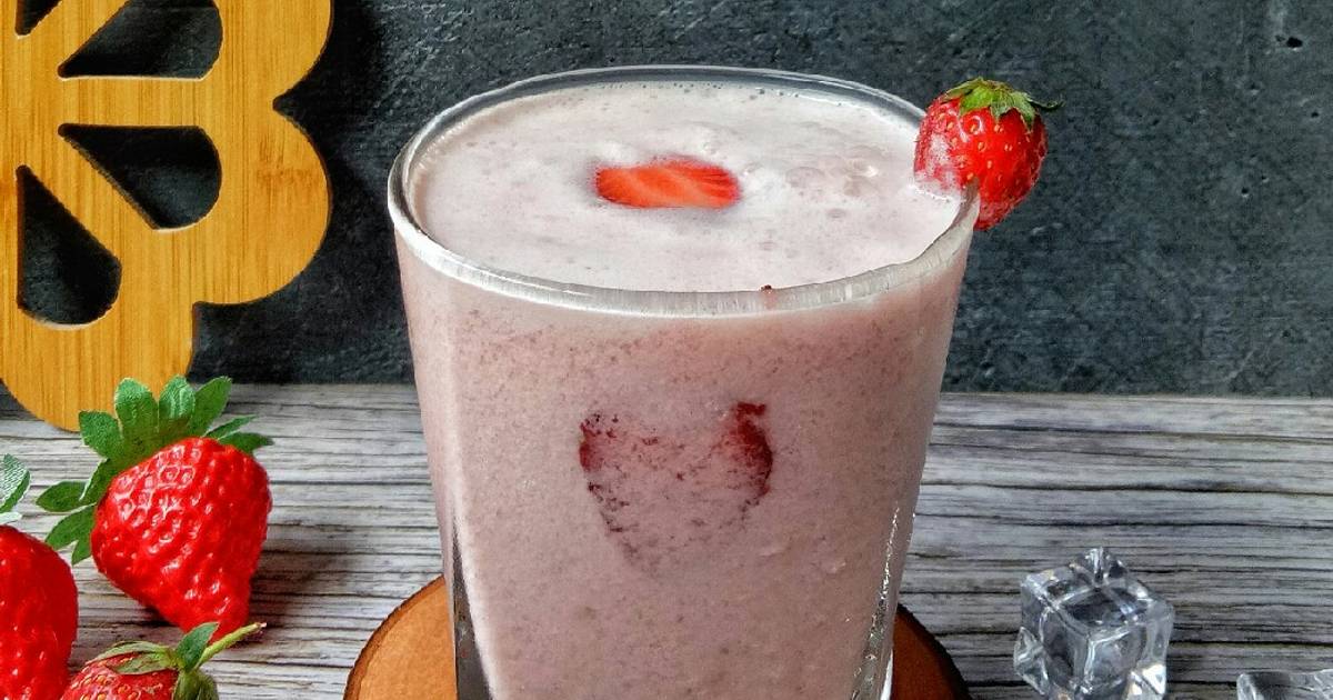 65 resep strawberry smoothies jeruk enak dan mudah - Cookpad