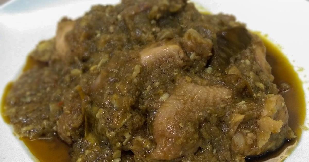 Resep Bebek Lombok Ijo atau Bebek Cabe Hijau oleh Niken Lidya ...