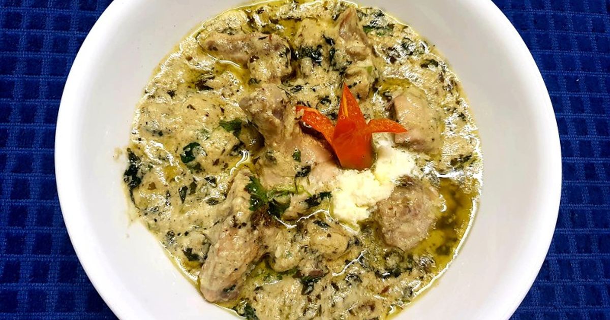 Methi Chicken Malai Recipe by Kumkum Chatterjee - Cookpad