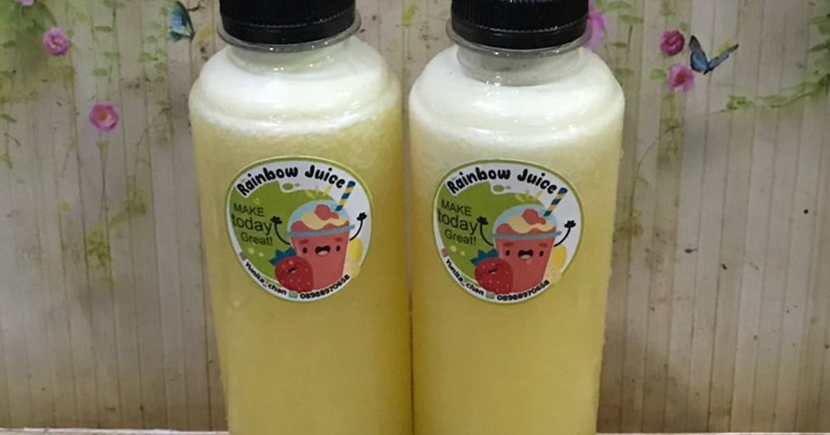 32 resep minuman sari buah nanas enak dan mudah - Cookpad