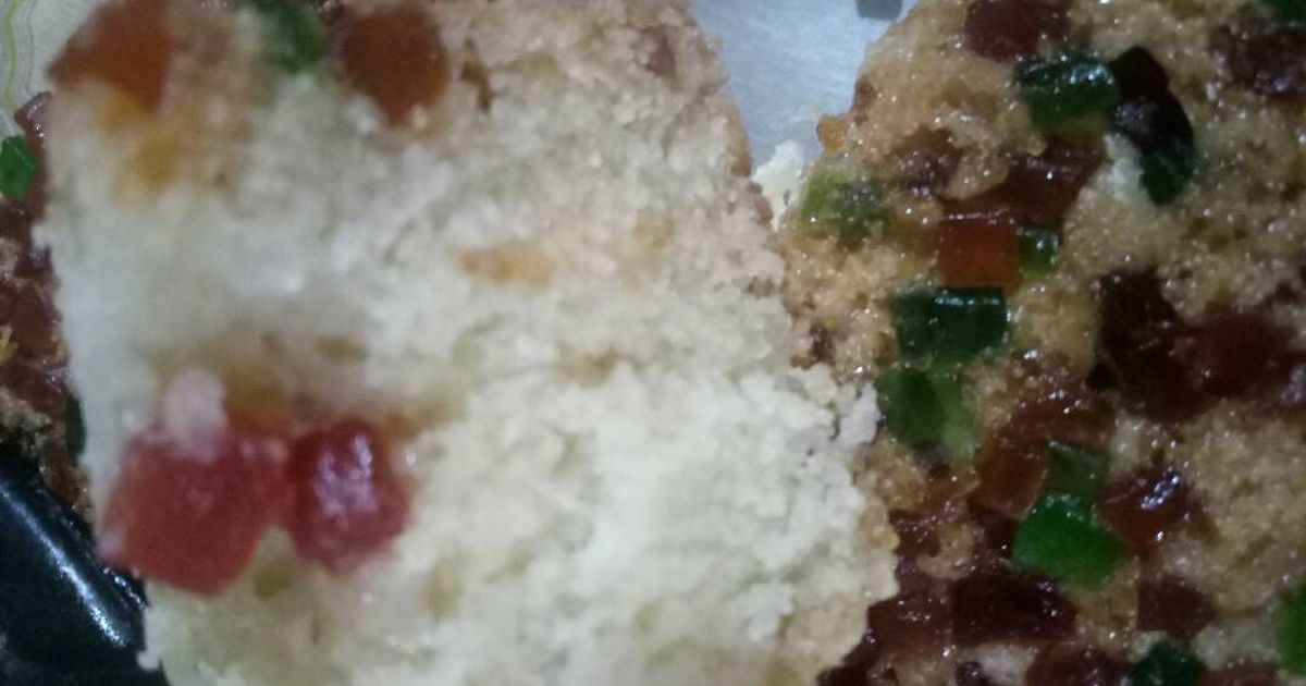 Suji Tutifruti Cake Recipe by Anita Uttam Patel - Cookpad