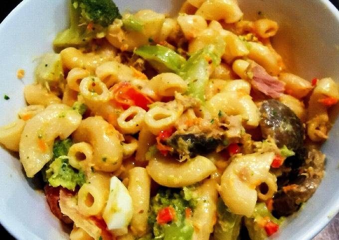 Gobetti Rigati Tuna & Vegetable Salad Receta de carunovi- Cookpad