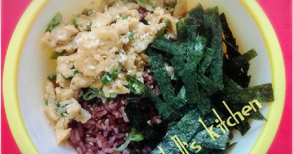 Resep Simpel Rice Bowl W/ Telur Orek Wijen + Nori oleh Alstella Tan ...