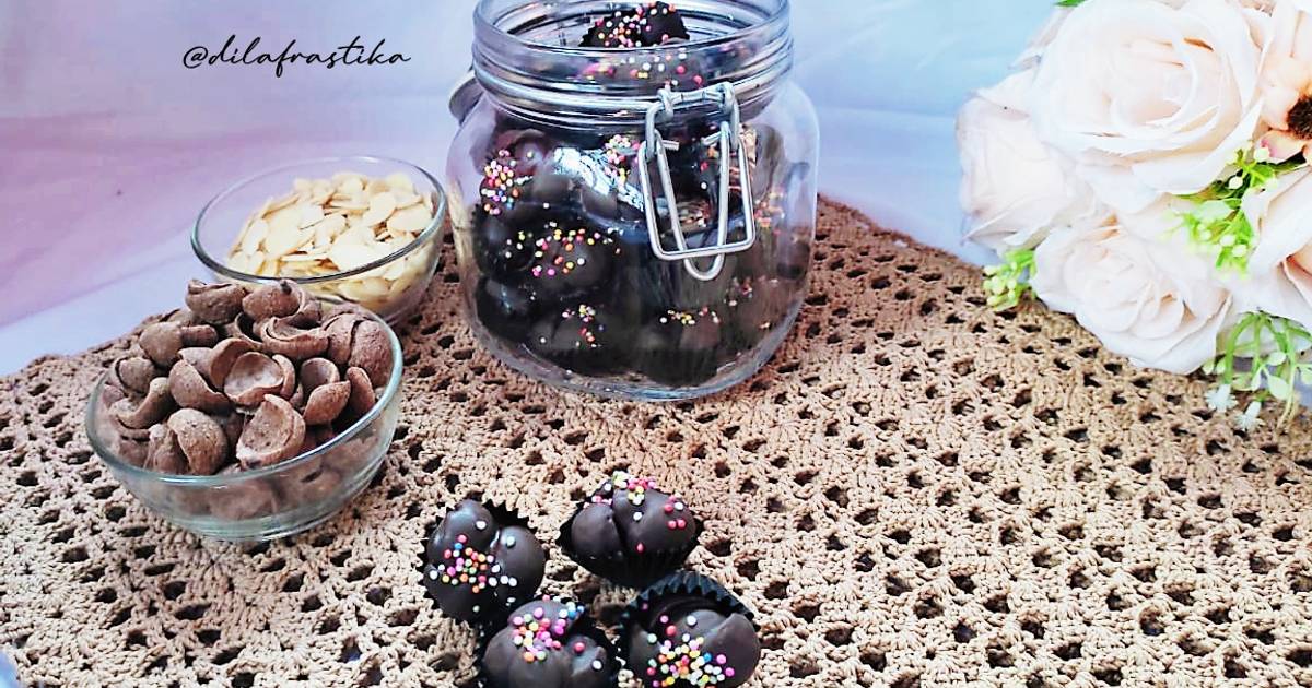 Resep Choco Crunch Berbalut Cokelat dan Bermandikan Gula Warna 😁 oleh ...
