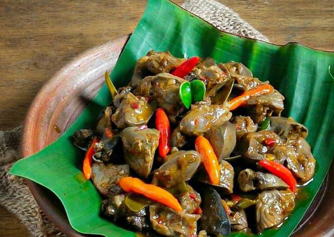 Resep Ati Ampela Kecap Pedas oleh Yuliana.Menjoi - Cookpad