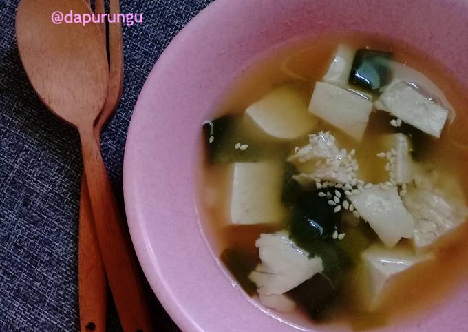 Resep Miso Sup Sederhana oleh dapurungu - Cookpad